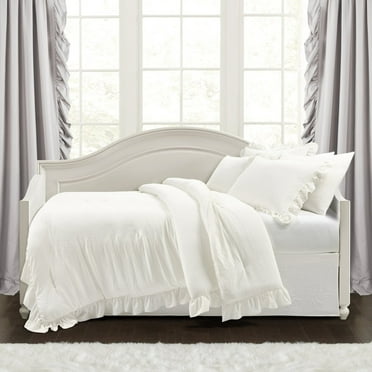 HMD Hemnes Upholstered Twin Daybed, Silver Gray - Walmart.com