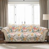 Lush Decor Sydney Furniture Protector Blue/Yellow Single Sofa - Walmart.com