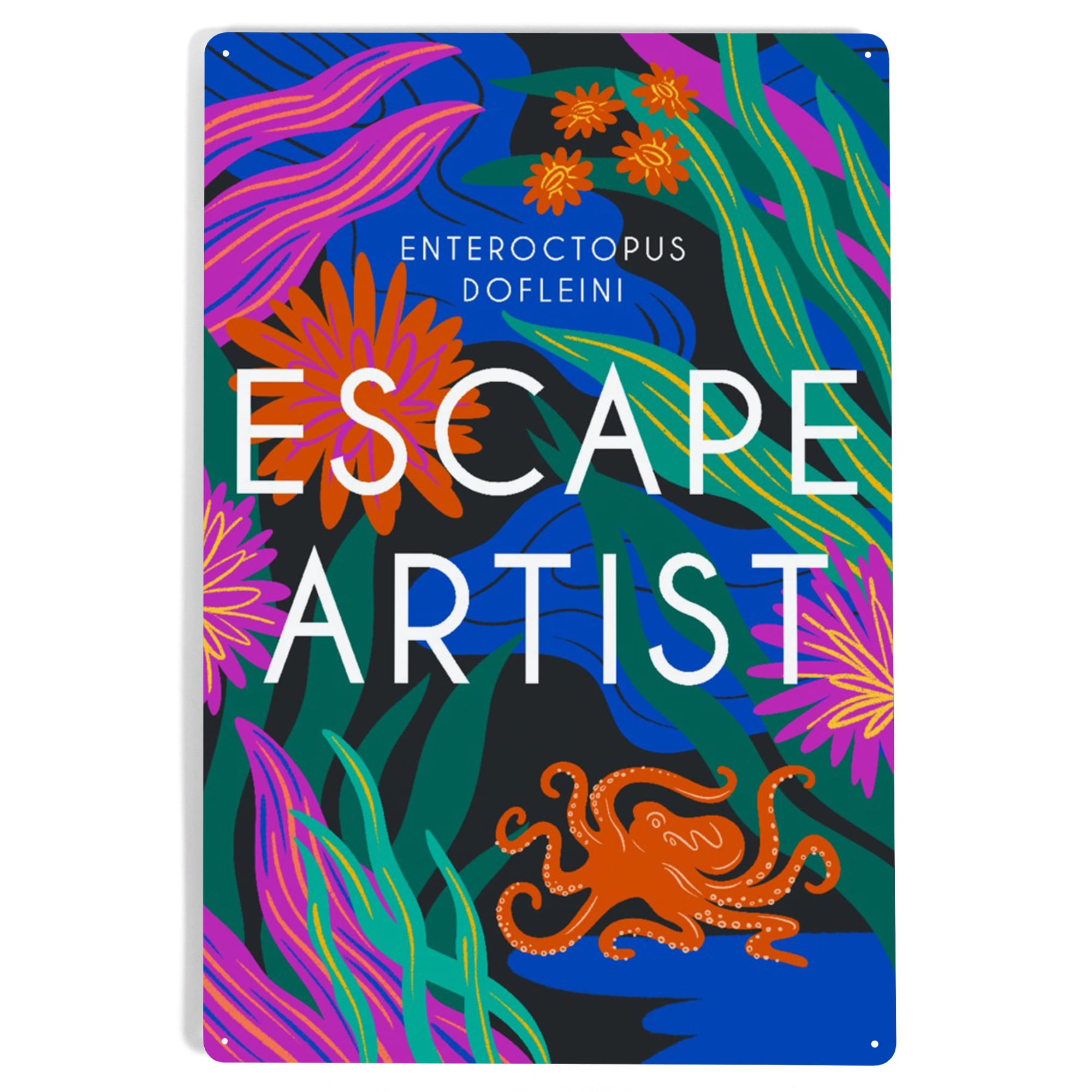 Lush Environment Collection, Octopus Foliage, Escape Artist (12x18 ...