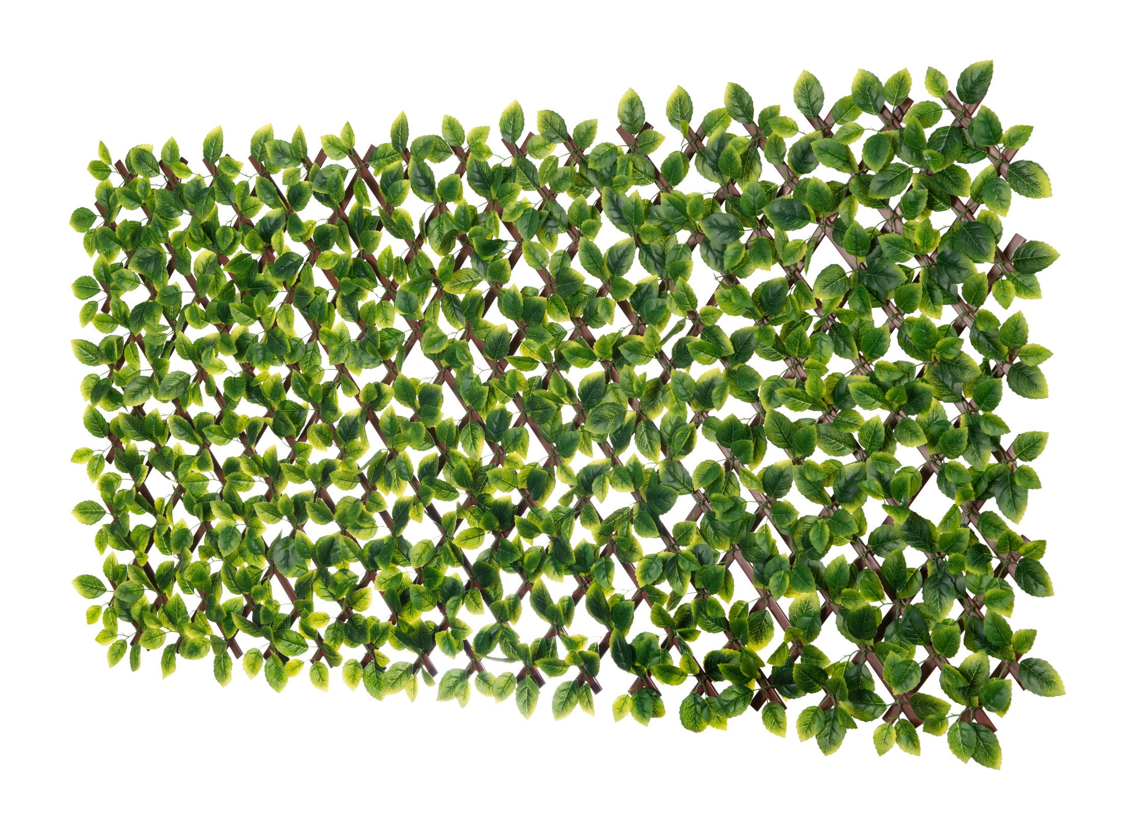 Lush Estate PVC Expandable Trellis - Outdoor Privacy Screen - Sturdy ...