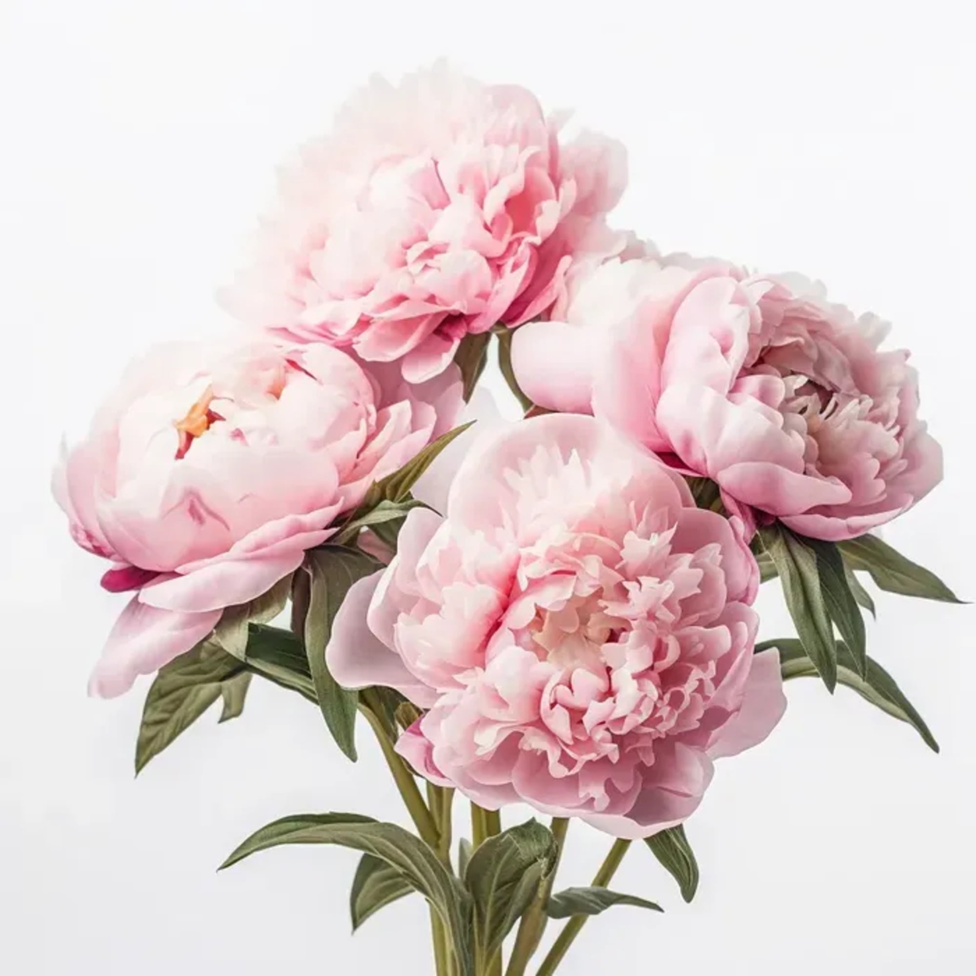 Lush Floral Peony Bunch - Mediano - Walmart.com