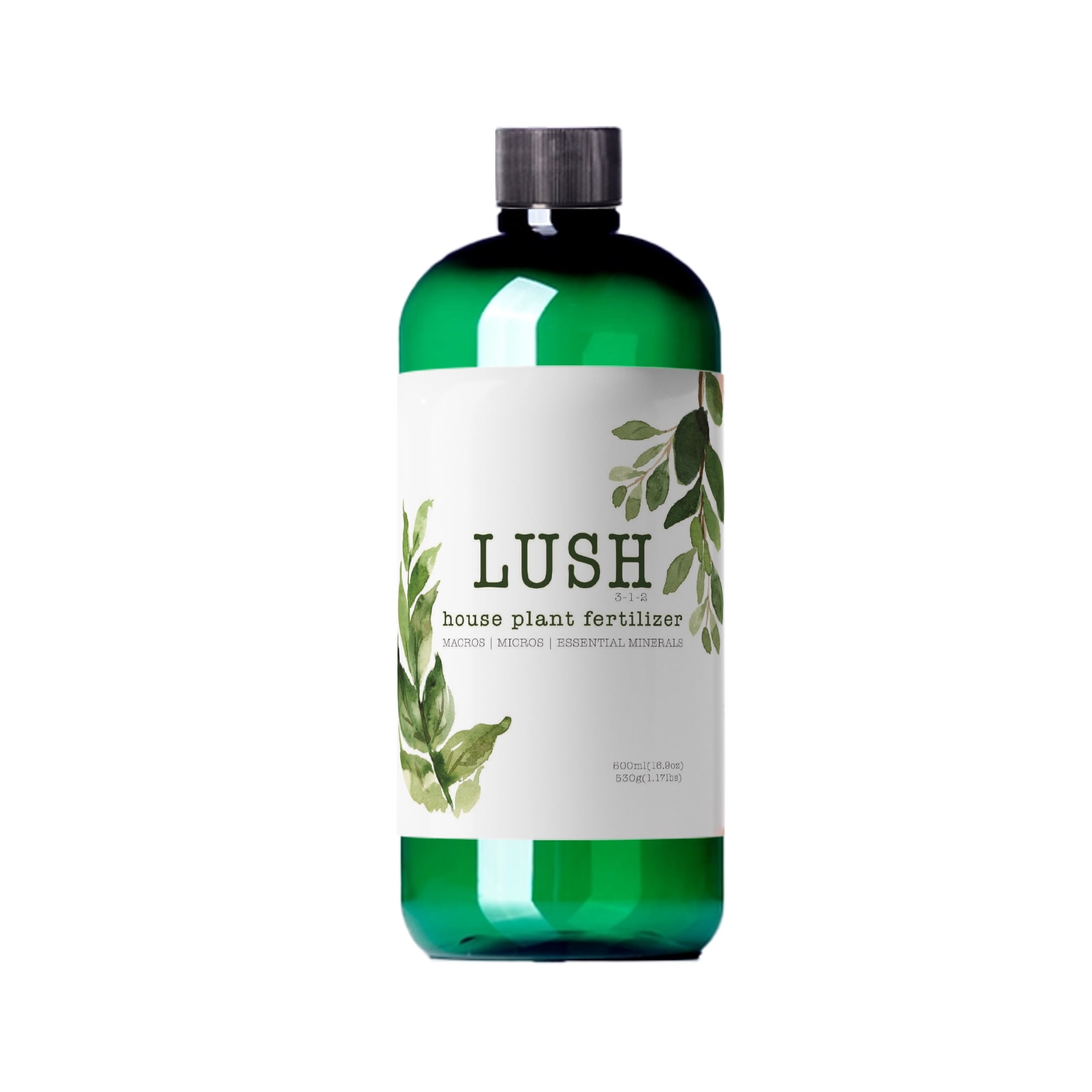 Lush Houseplant Fertilizer | 500ml Concentrated Liquid Fertilizer ...
