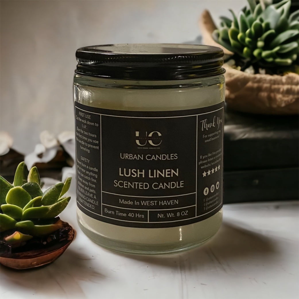 Lush Linen Scented 8 oz Candle Lush Linen is a fresh fragrance that can ...