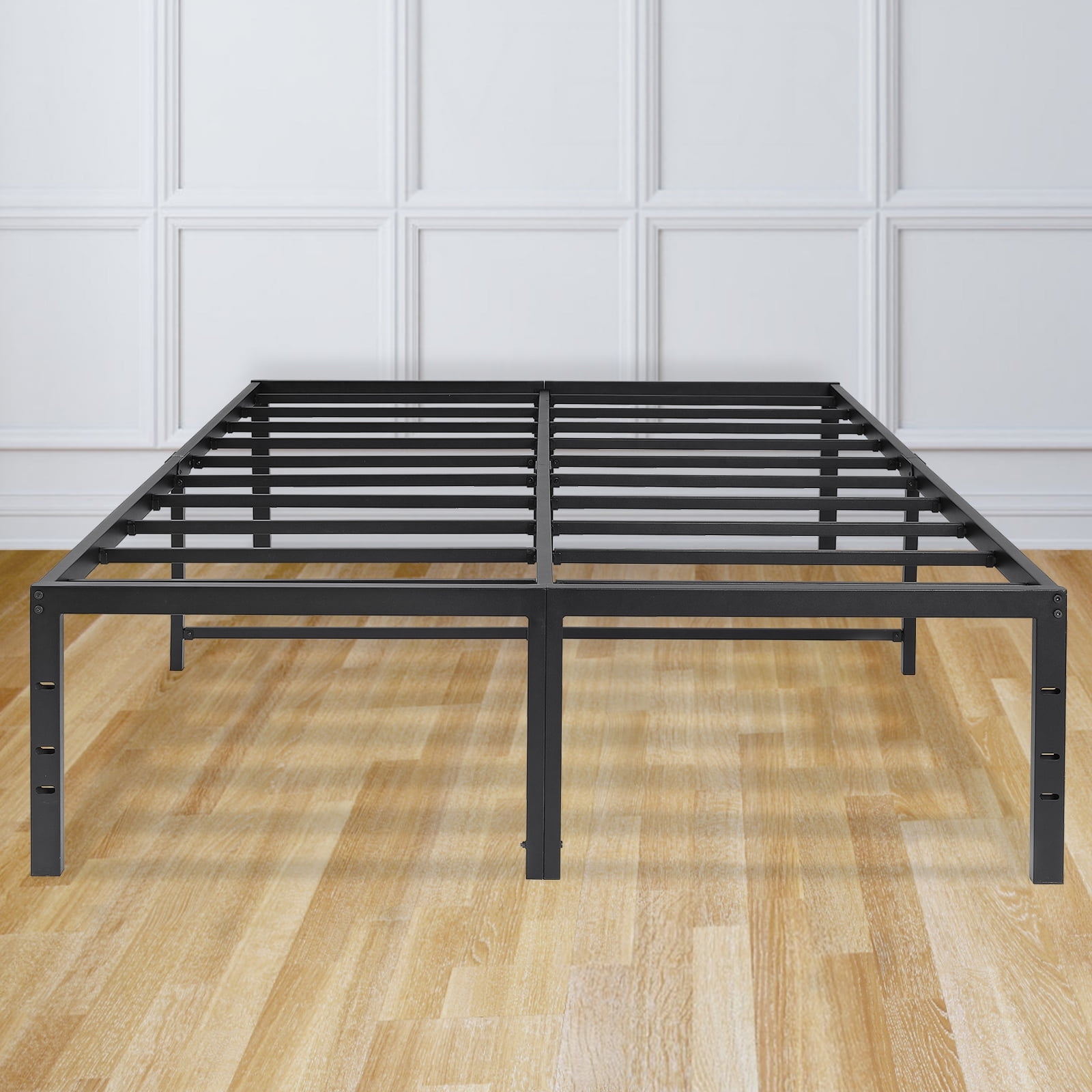 Lusimo California King Bed Frame 18 Inch Heavy Duty Metal Platform Bed ...