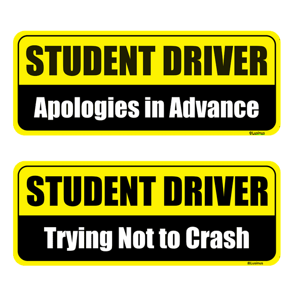 Student Driver Magnets