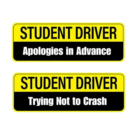 Student Driver Magnets