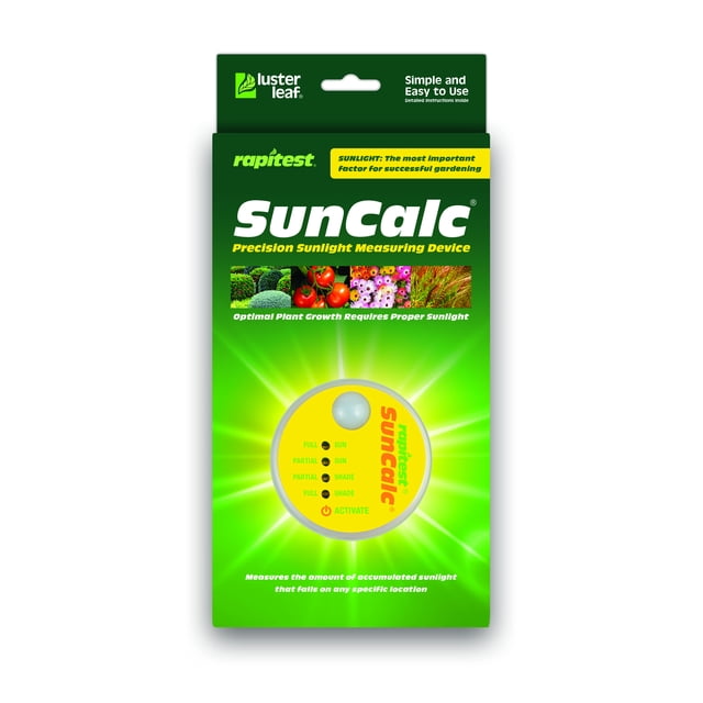 Luster Leaf SunCalc - Sunlight Calculator for Gardeners and Plants ...