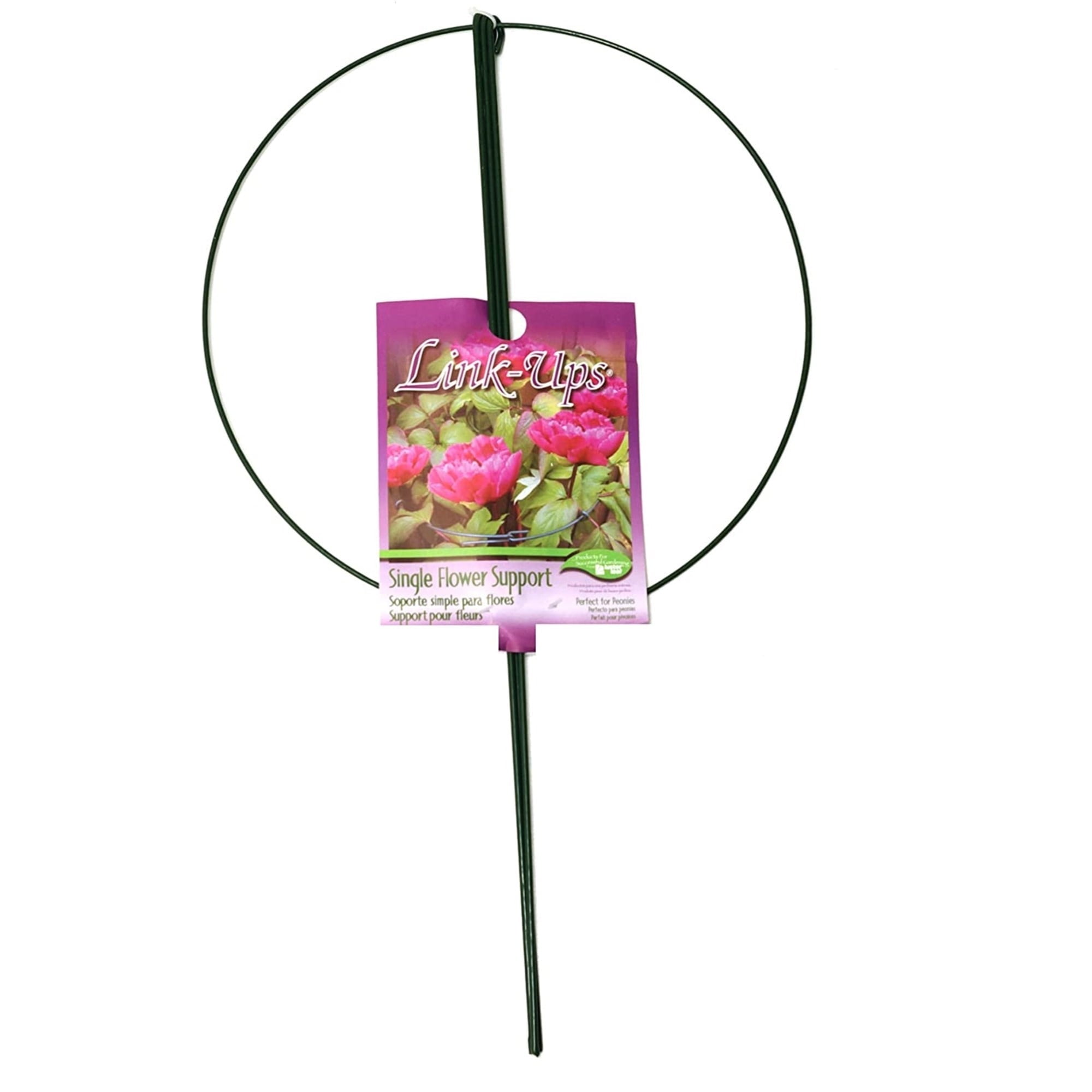 Luster Leaf 987 Flower Support, Green, 30 x 18-In. Quantity 1 - Walmart.com