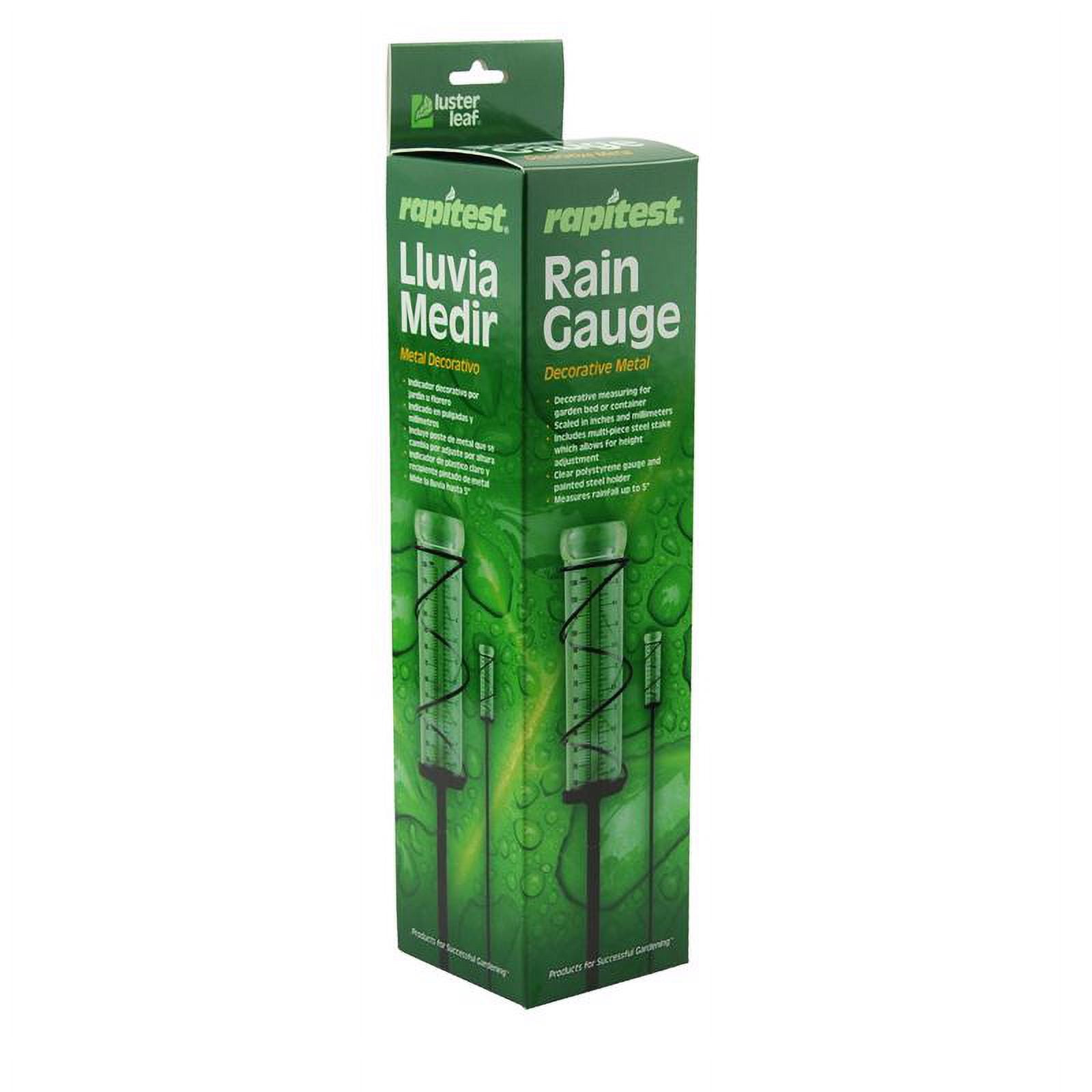 Luster Leaf Decorative Rain Gauge Stake 2 in. W X 5 in. L - Walmart.com