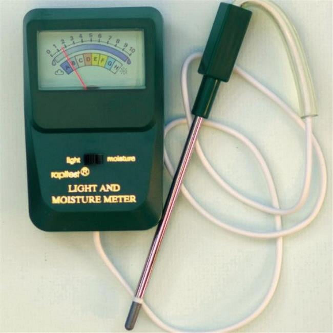 Luster Leaf Products Rapitest Moisture Light Meter Combo Meter ...
