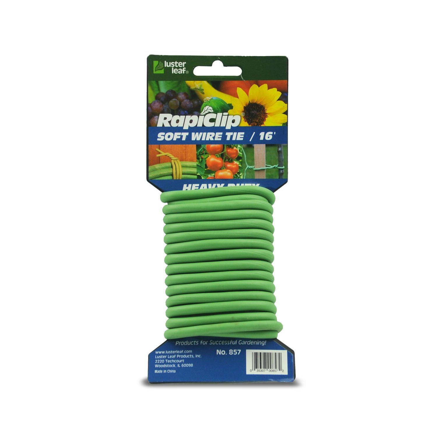 Luster Leaf Rapiclip Heavy Duty Soft Wire Tie 857 - Walmart Business ...