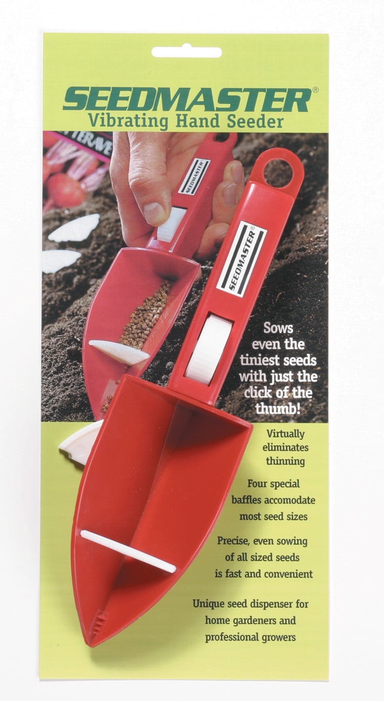 Luster Leaf Rapliclip Seedmaster Vibrating Hand Seeder, Garden Flower ...