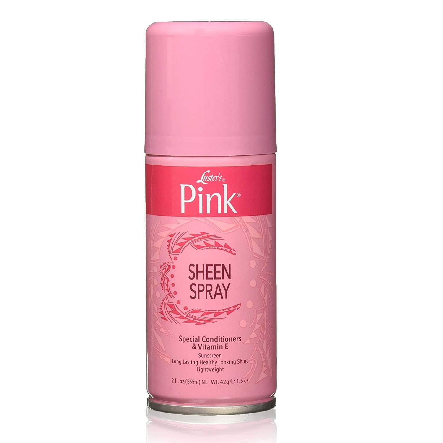 Luster's PINK Hair Sheen Spray, 2 Oz. with UV Protection - BEAUTY TALK ...