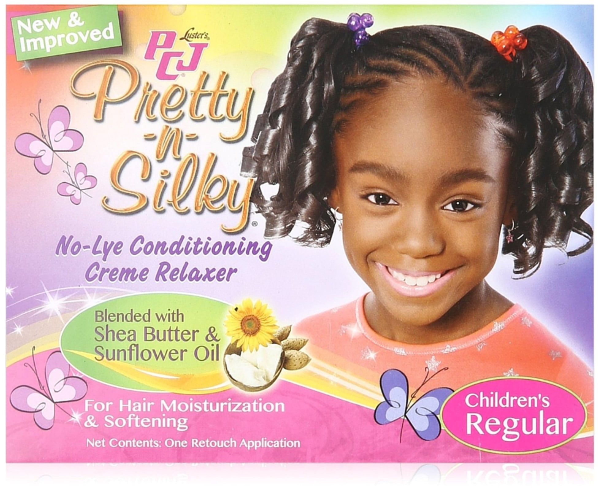 Luster Products PCJ Pretty-n-Silky No-Lye Conditioning Creme Relaxer, 1 ...
