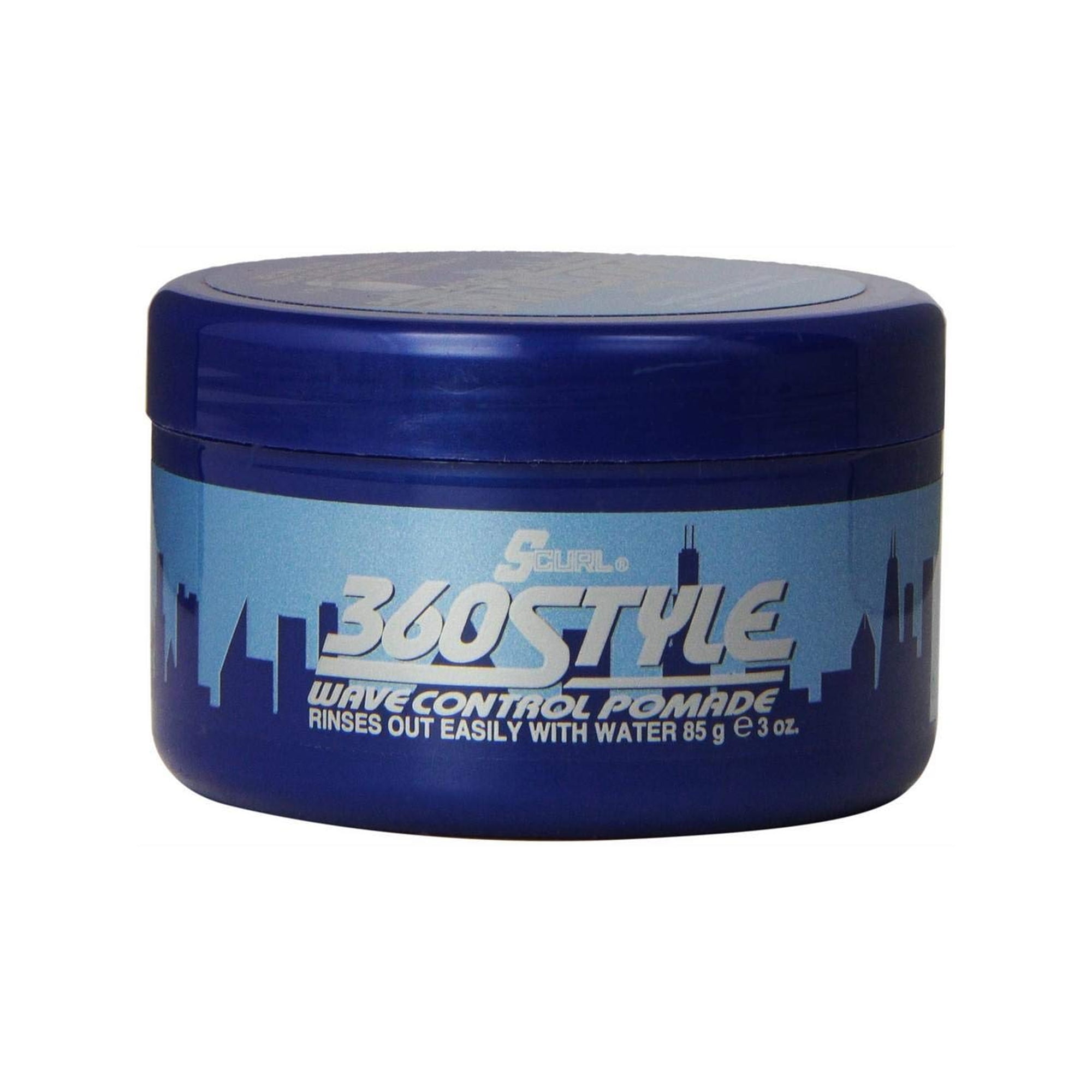 Luster SCURL 360 Style Wave Control Pomade, 3 Oz, Enhances Natural Waves, Adds Shine - Walmart.com