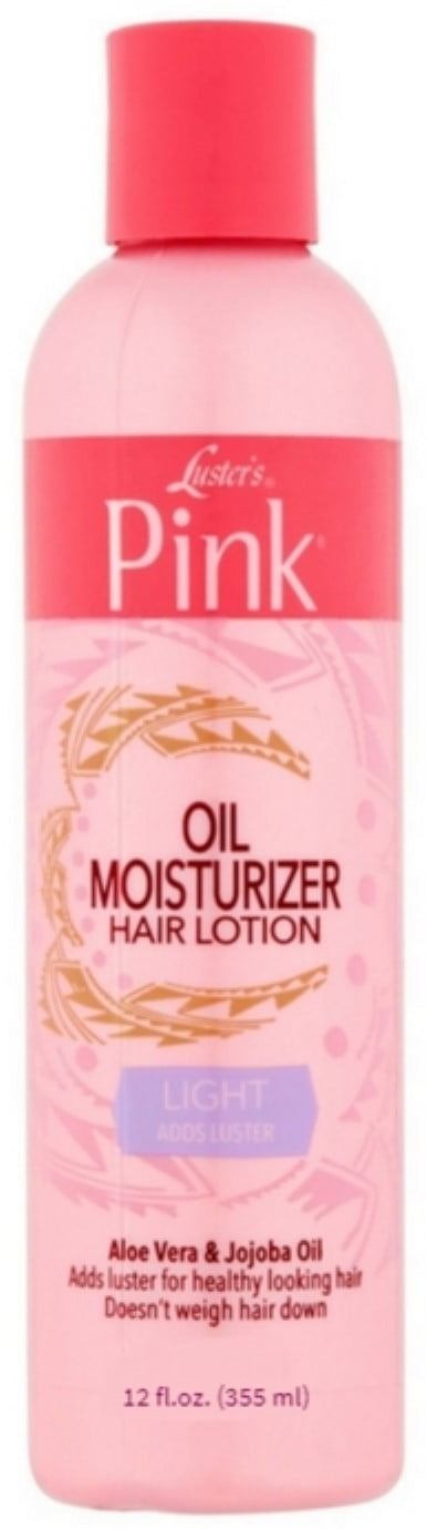 Luster's Pink Classic Light Oil Moisturizer Hair Lotion 12 oz (Pack of ...