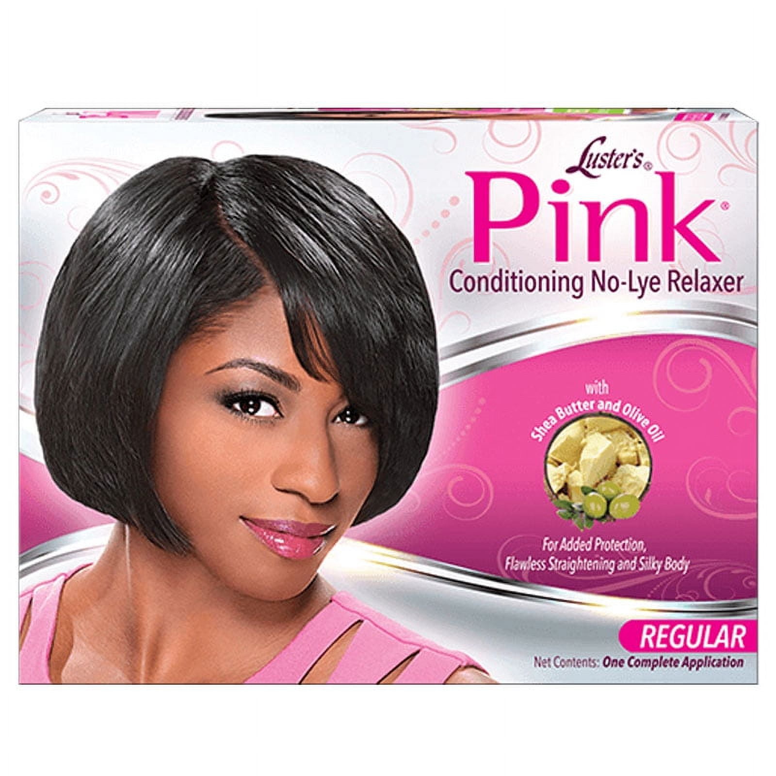Luster's Pink Complete Applications Relaxer No Lye Regular, Shea Butter ...