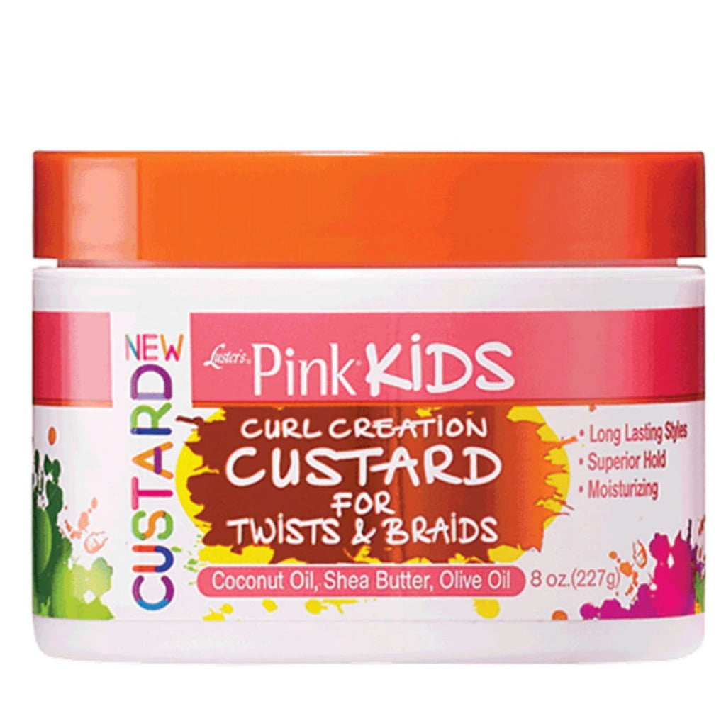 Luster's Pink Kids Curl Creation Custard For Twists & Braids 8 Oz,Pack ...