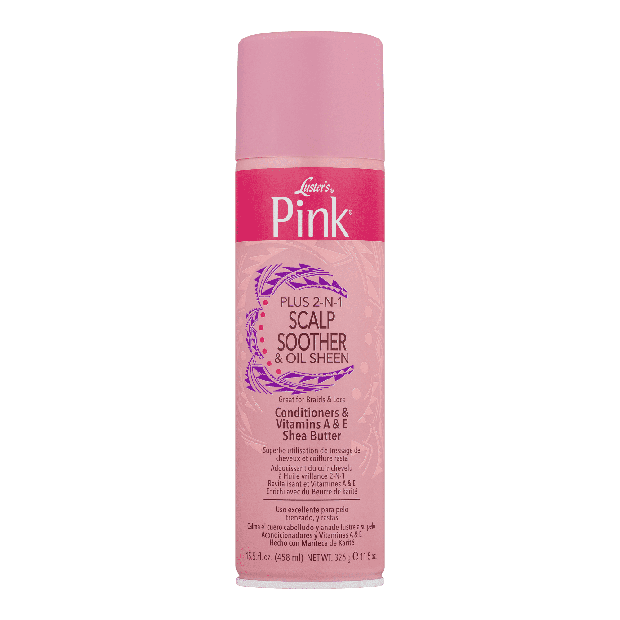 Luster's Pink Oil Sheen 2-in-1 Scalp Soother 11.5 oz (Pack of 4 ...