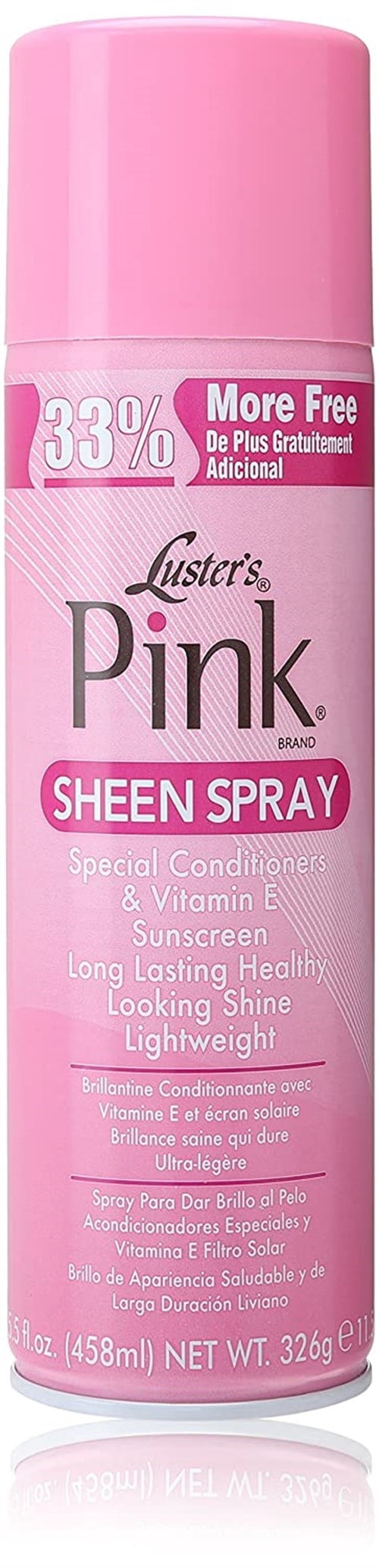 Luster's Pink, Sheen Spray, 11.5 Oz, Long Lasting Healthy Shine ...