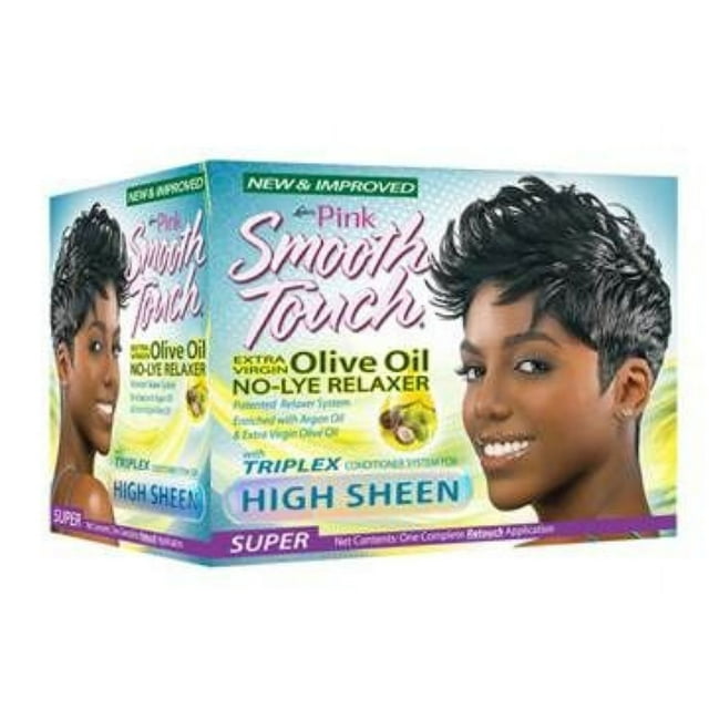 Luster's Pink Smooth Touch Super New Growth Relaxer for Straight Hair ...
