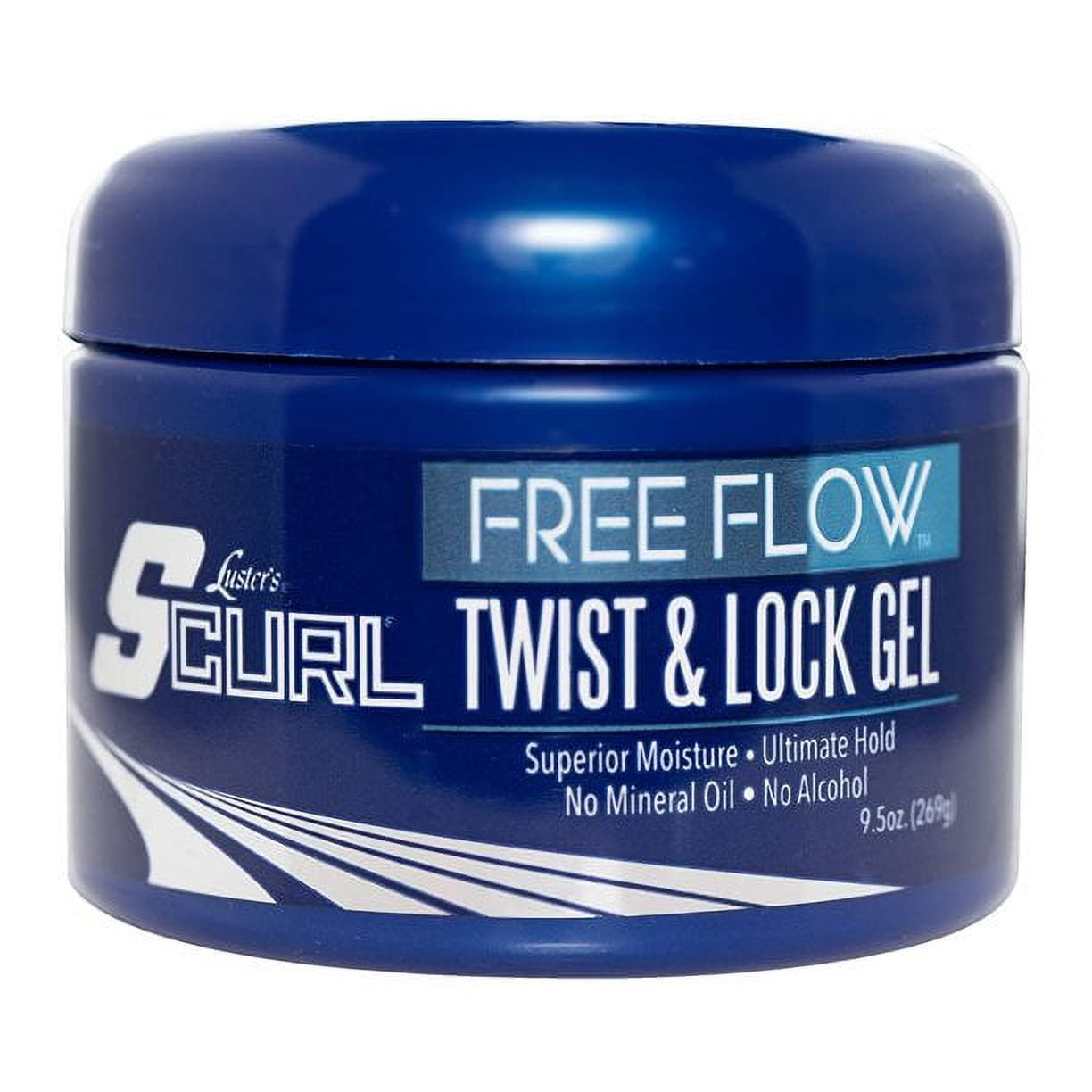 Luster's SCurl Free Flow Wave, Twist and Lock Gel 9.5 Oz., Pack of 2 ...