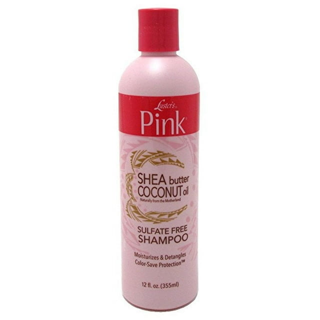 Lusters Pink Moisturizing Shampoo with Coconut Oil, Shea Butter, No ...