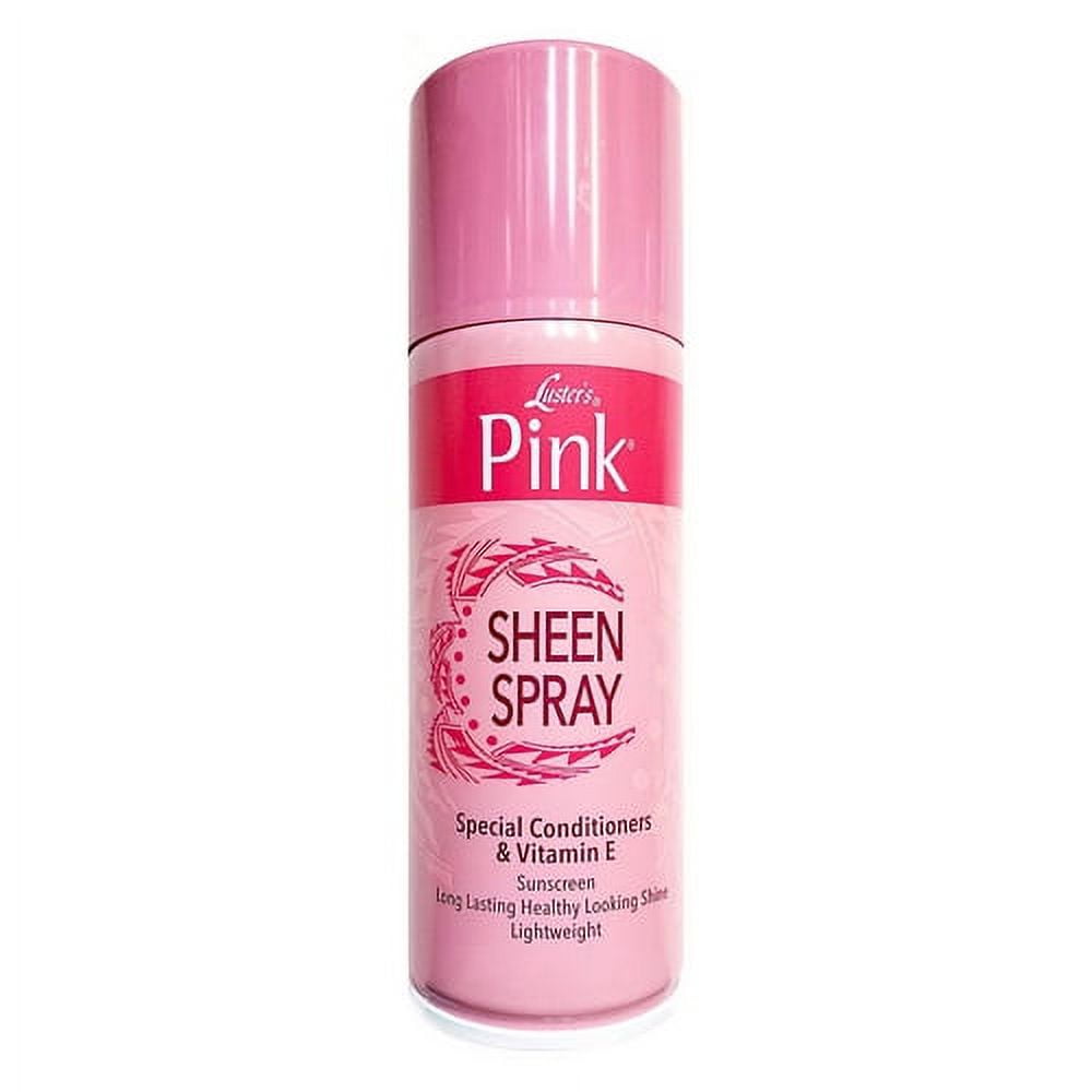 Lusters Pink Sheen Spray Special Conditioners And Vitamin E, 2 Oz, 3 ...