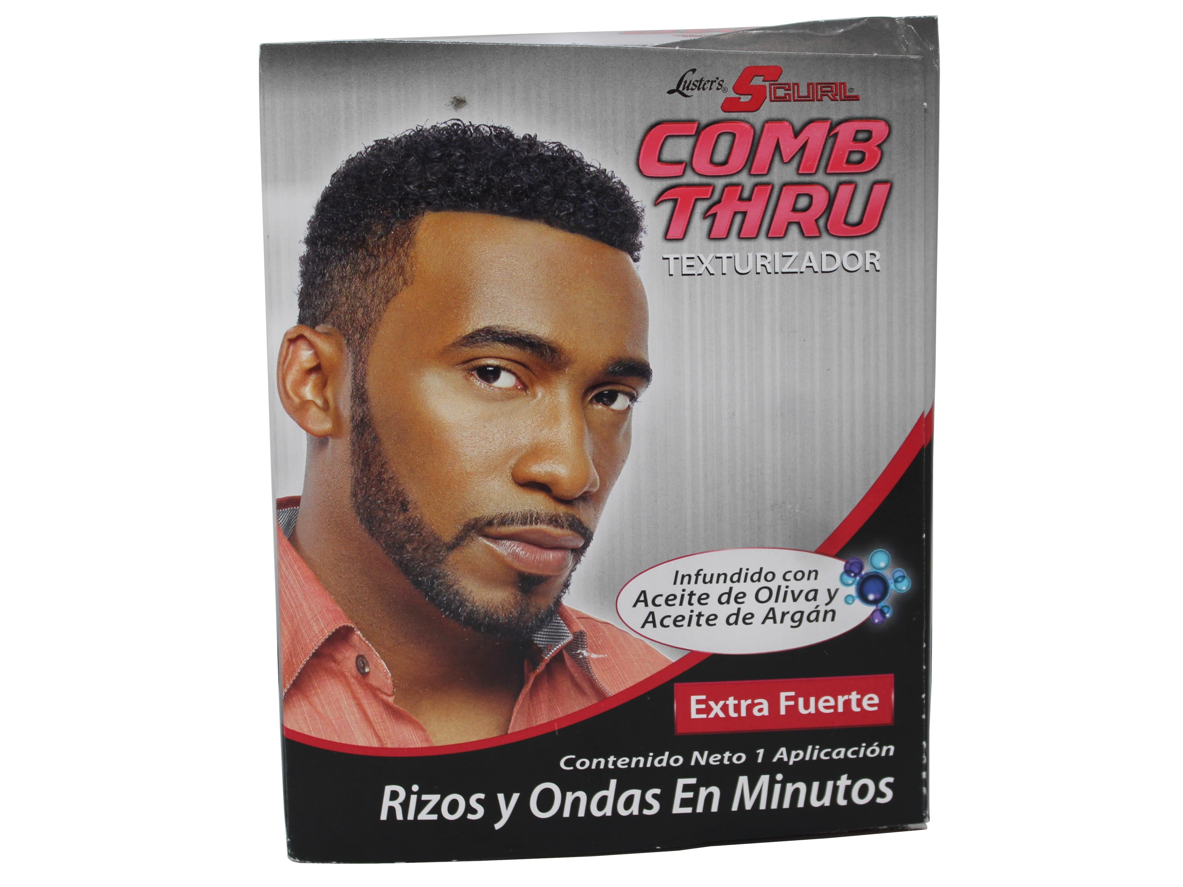 Lusters S-Curl Kit 1 Application, Exstra Strengh, Comb Thru Texturizer ...