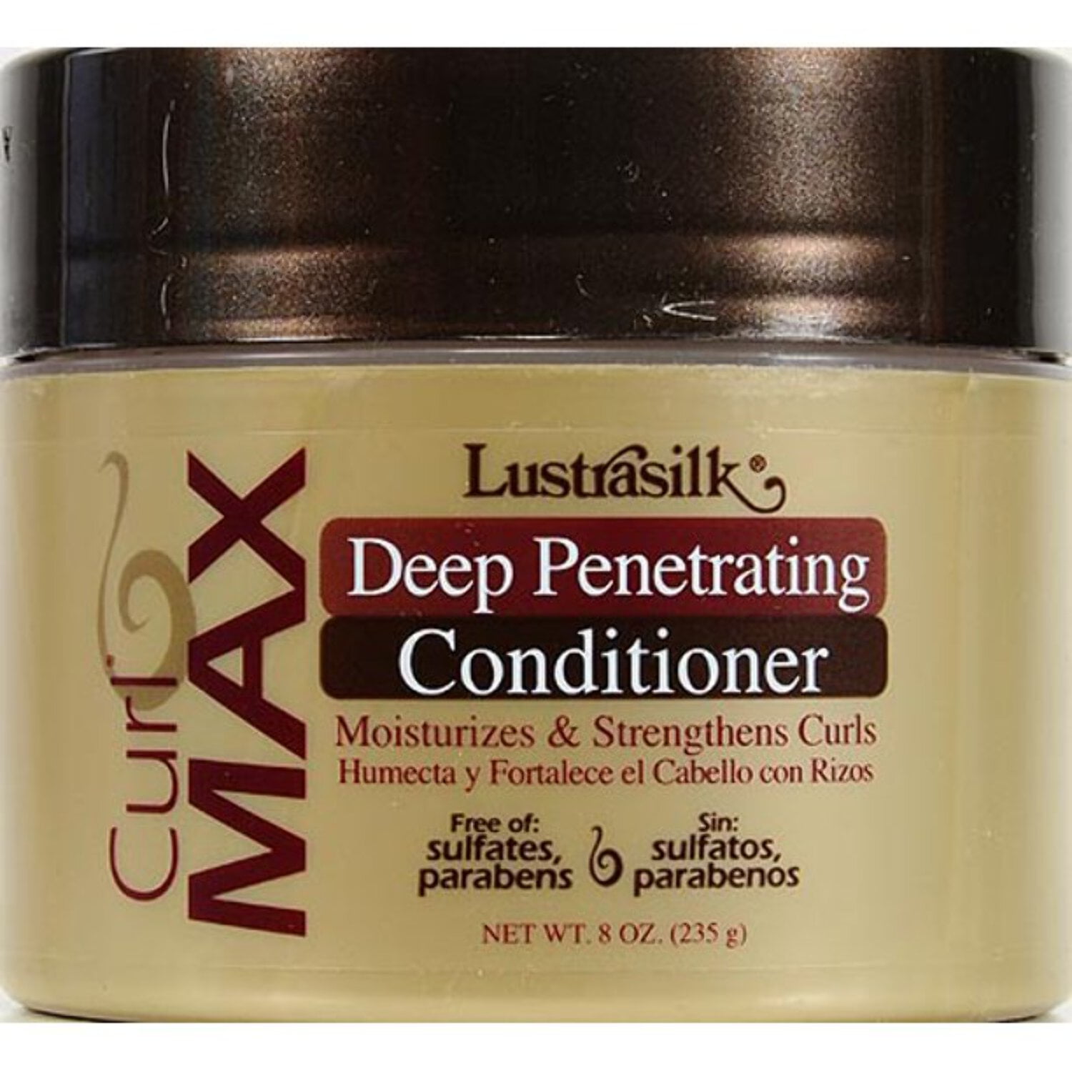 Lustrasilk Curl Max - Alcohol-Free, Sulfate-Free Deep Penetrating ...