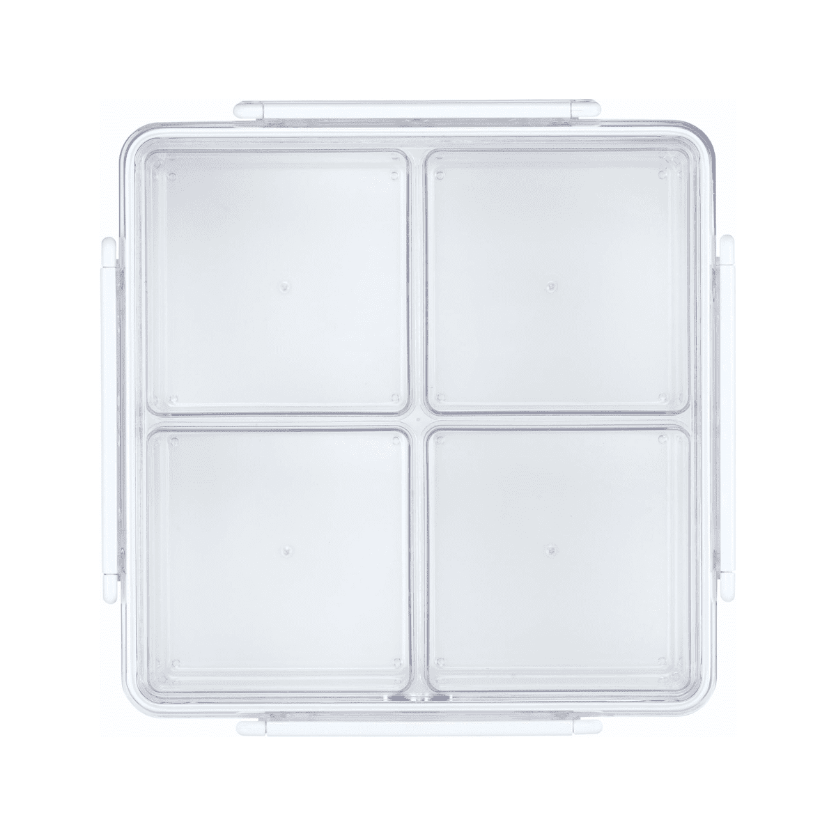 Lustroware Leakproof Gourmet Palette Party Food Container (Square) - Walmart.com