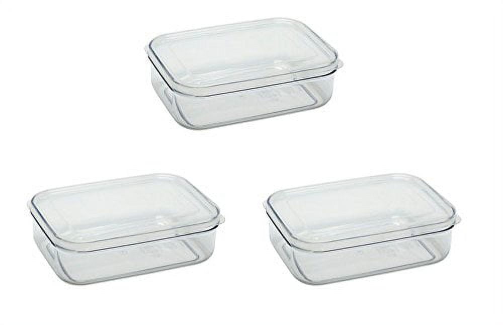 Lustroware Micro Clear M size, set of 3 1qt LSX253 - Walmart.com
