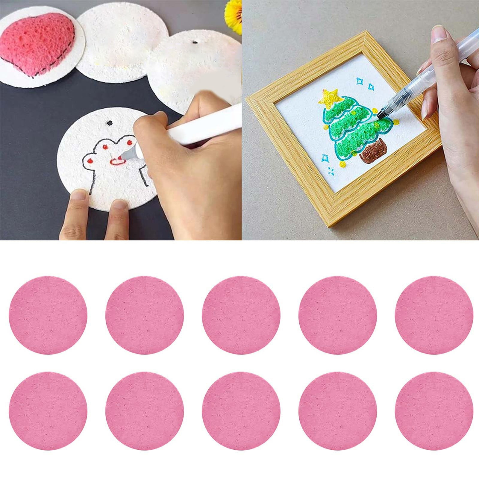 Lusxy Round Floor Sticker Floor Spot Marker Self Adhesive Waterproof ...