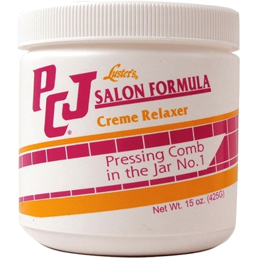 Luter's PCJ Hair Creme Relaxer Pressing Comb In The Jar 15 Oz., Pack of ...