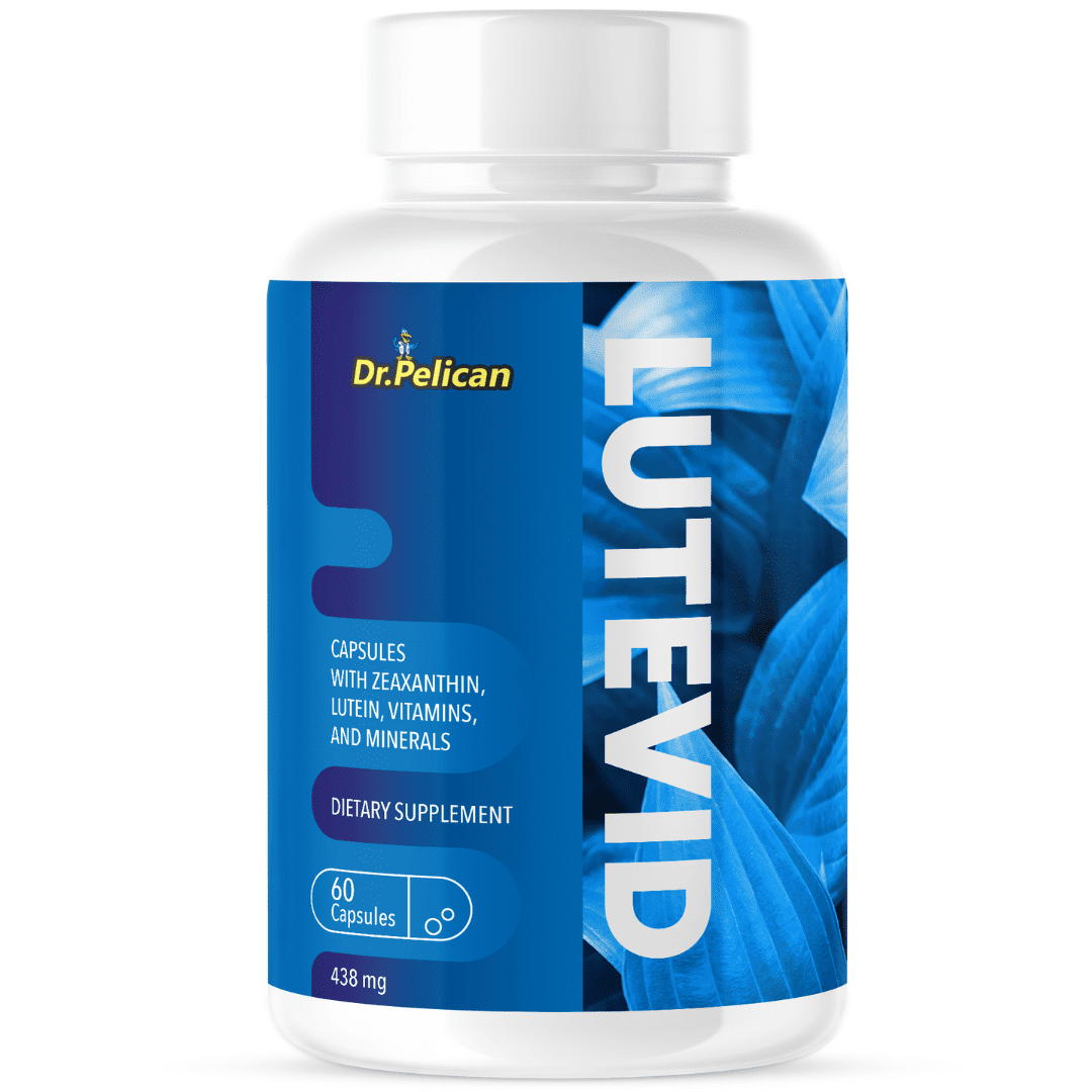 Lutevid- Eye Support- 60 Capsules- Dr. Pelican - Walmart.com
