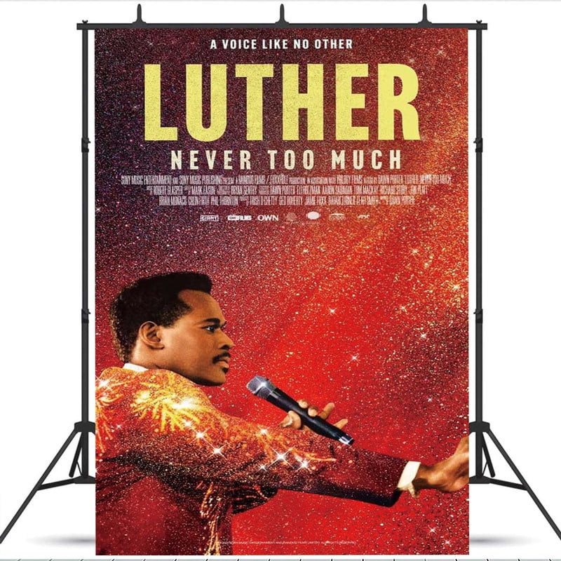 Luther Never Too Much Movie Party Supplies Backdrop Banner Poster ...