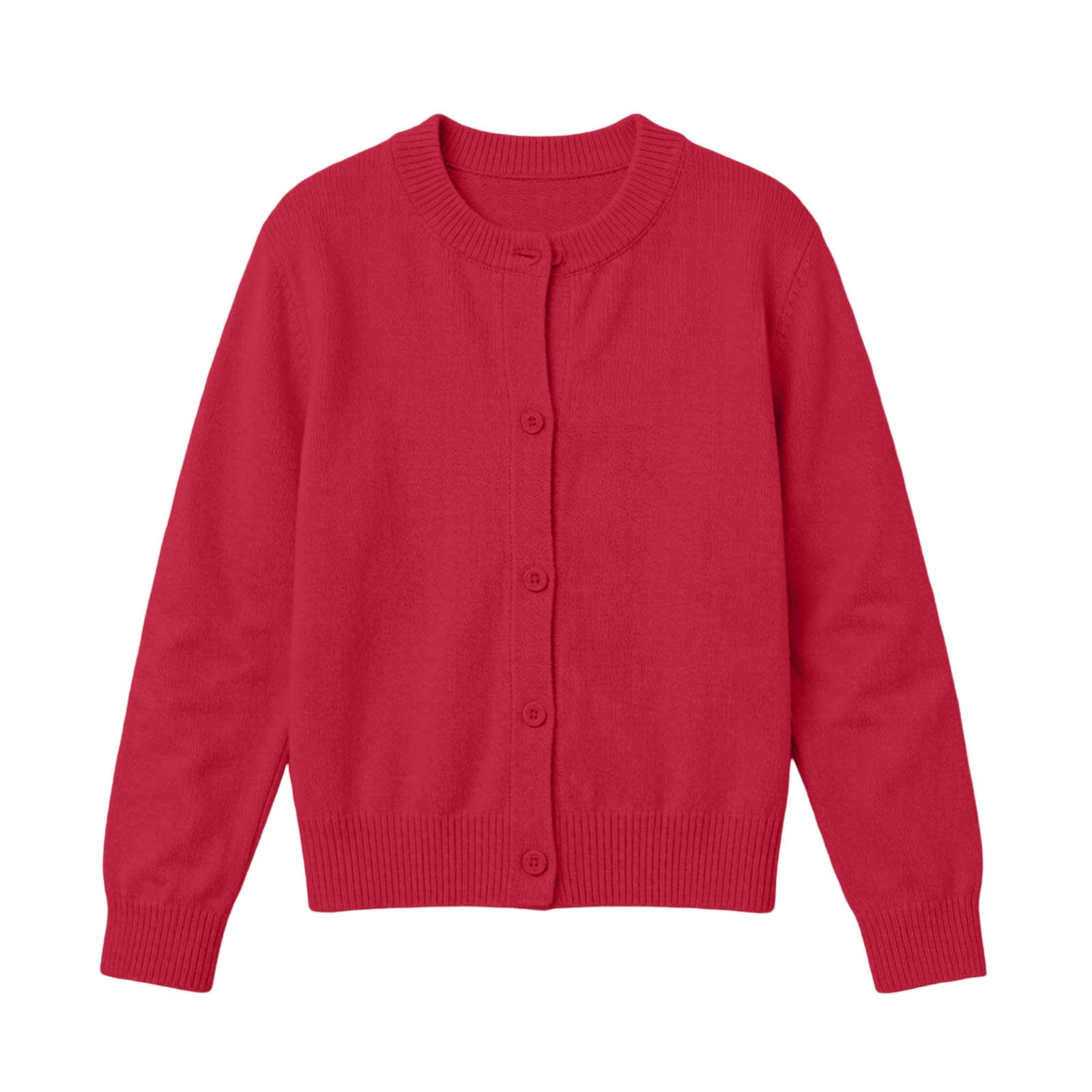 Lutiedan Girls Sweater Cardigan Long Sleeve Button Down Knit Cardigan ...