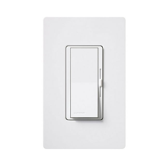 Lutron DVCL-153PH-WH White Rocker Single-Pole / 3-Way LED ...