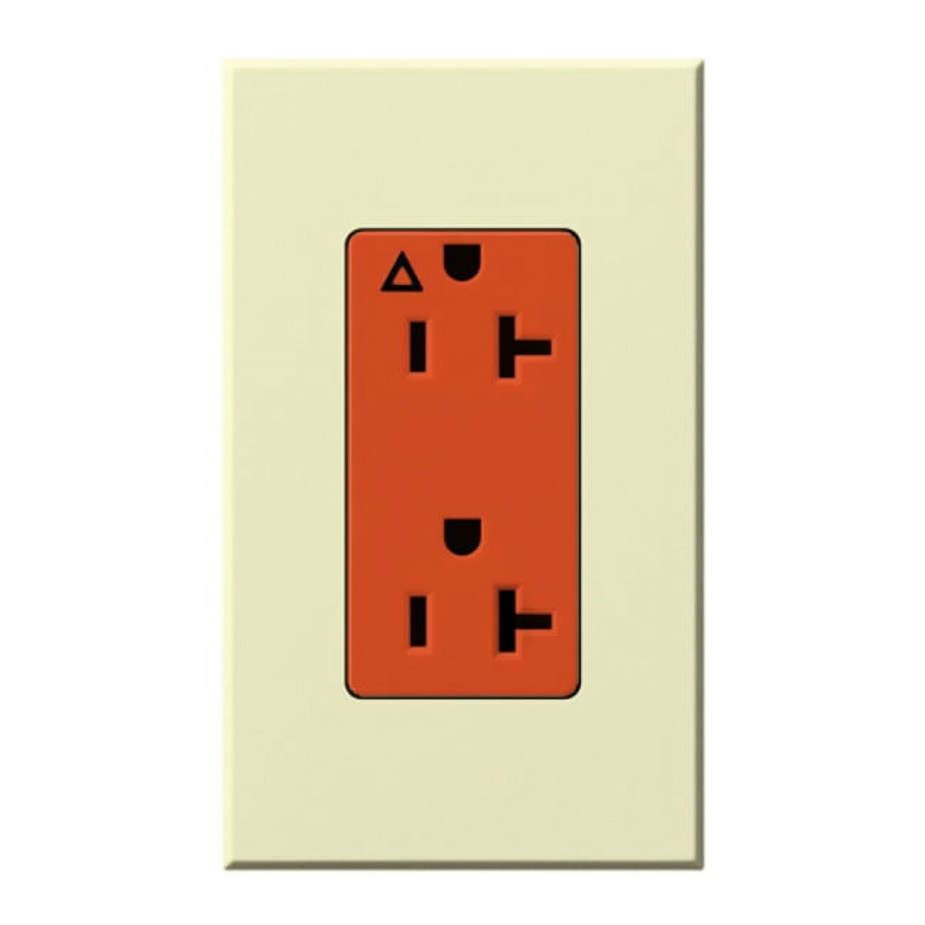 Lutron 09253 - NTR-20-IG-OR-AL 20A NOVA T ISOLATED GROUND ALMOND ...