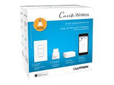 Lutron Cas ta Wireless Smart Lighting Dimmer Kit for wall & ceiling lights - Home automation kit ...