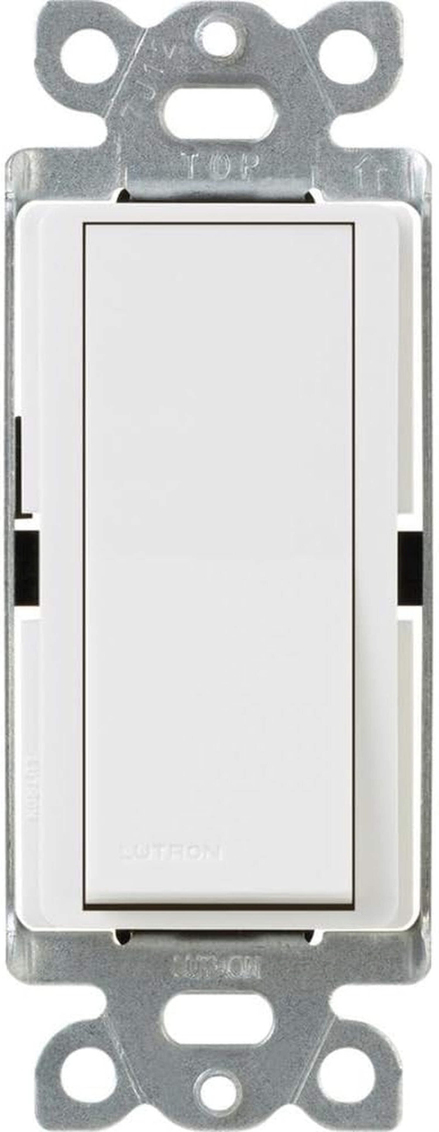 Lutron Claro On/Off Switch, 15-Amp/3-Way, CA-3PS-WH, White - Walmart.com