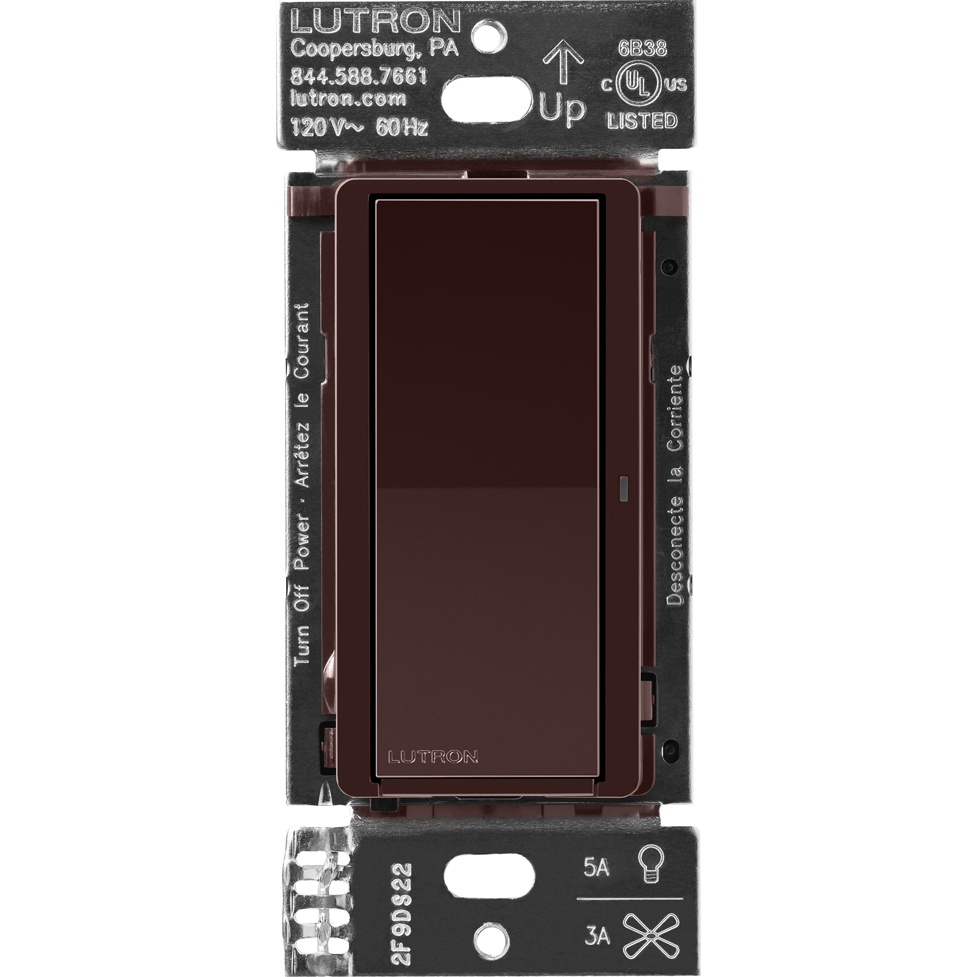 Lutron Claro Smart Switch for Caséta Smart Lighting, for On/Off Control ...