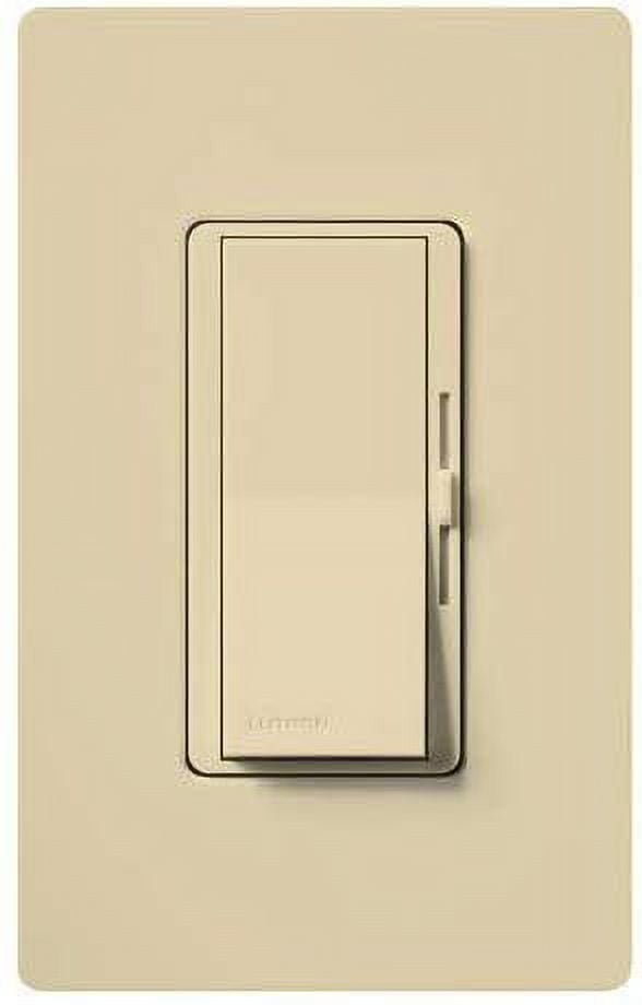 Lutron Diva DVW-603PH-IV Dimmer, 5 A, 120 V, 600 W, Incandescent Lamp ...