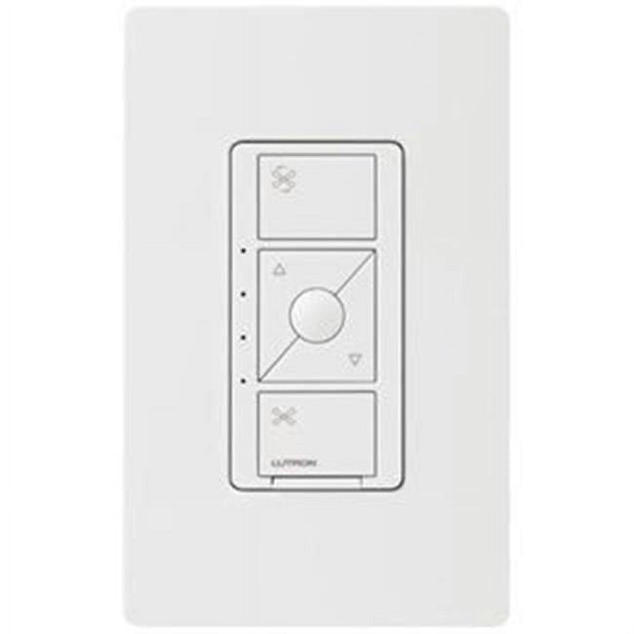 Lutron Electronics 259144 1.5A Wireless Smart Fan Speed Control, White ...