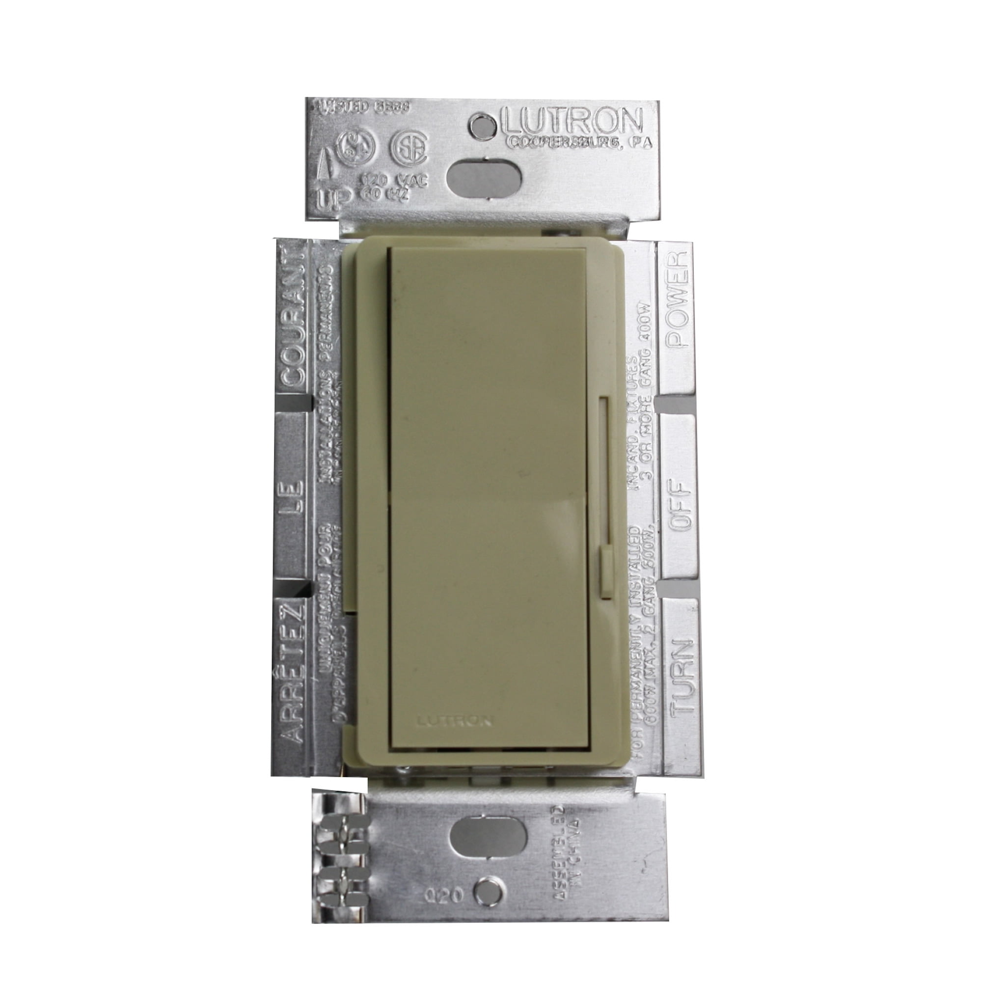 Lutron Electronics Co. Dv-600P-Iv Diva 600 Watt Single-Pole Preset ...