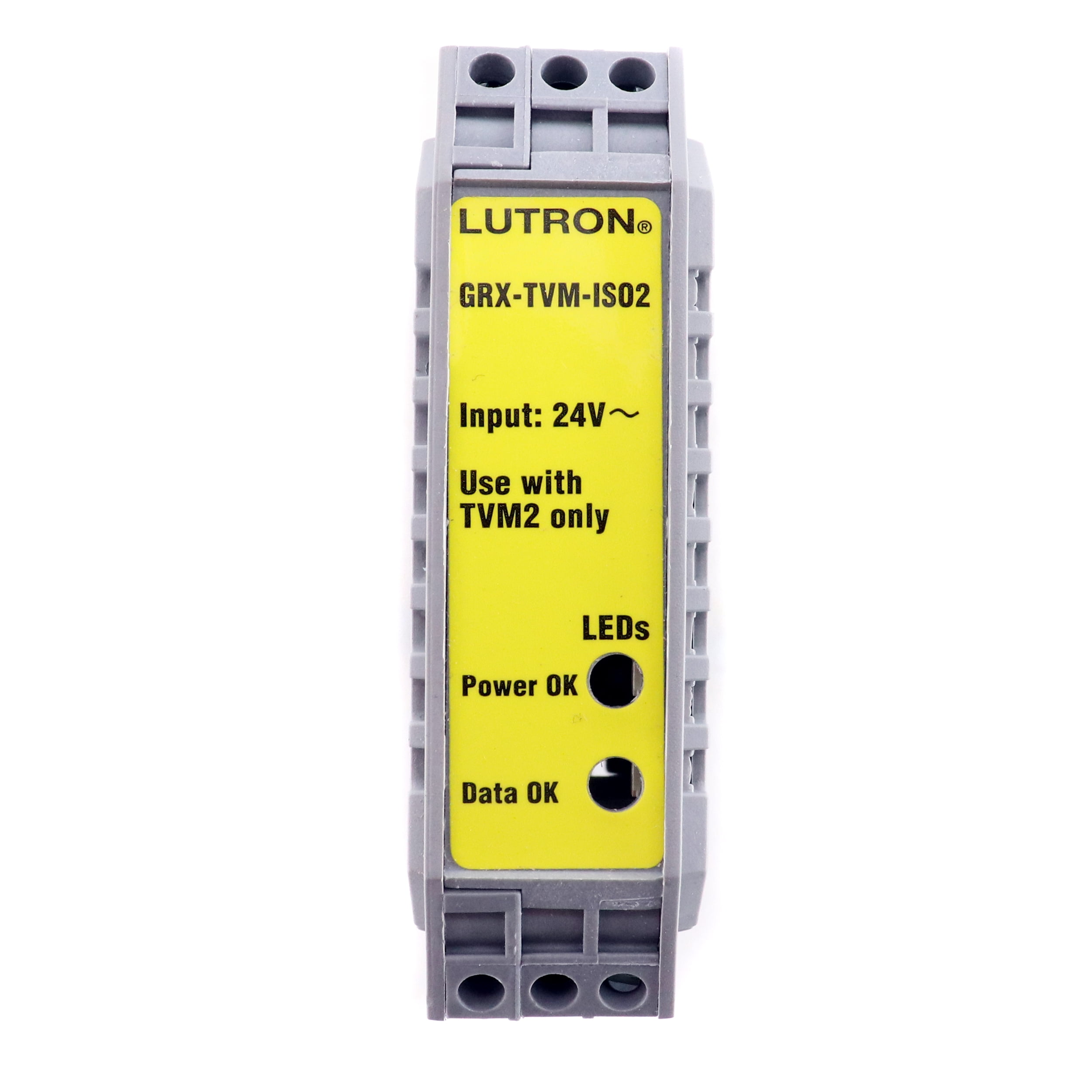 Lutron GRX-TVM-ISO2 Grafik Eye Ten-Volt TVMISO2 Control Module, Din ...