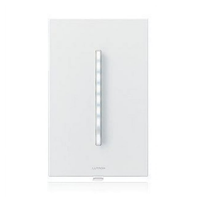 Lutron GT-150-WH Grafik-T Single Pole Dimmer for LED/Incandescent/Halogen Lighting - Walmart.com
