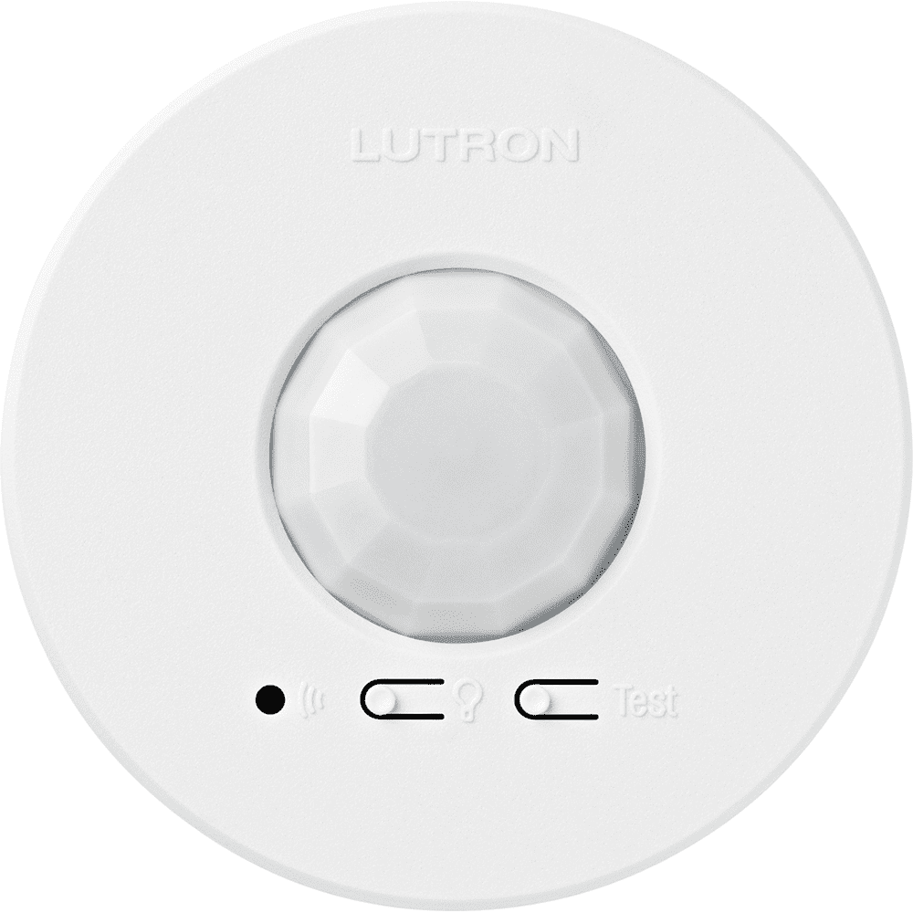 Lutron Radio Powr Savr Wireless Motion Sensor, Ceiling-Mounted ...