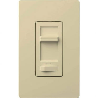 Lutron DVCL-153P-WH-3 White Diva CFL, LED, Halogen, And Incandescent ...