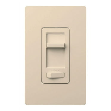 Lutron DVCL-153P-WH-3 White Diva CFL, LED, Halogen, And Incandescent ...